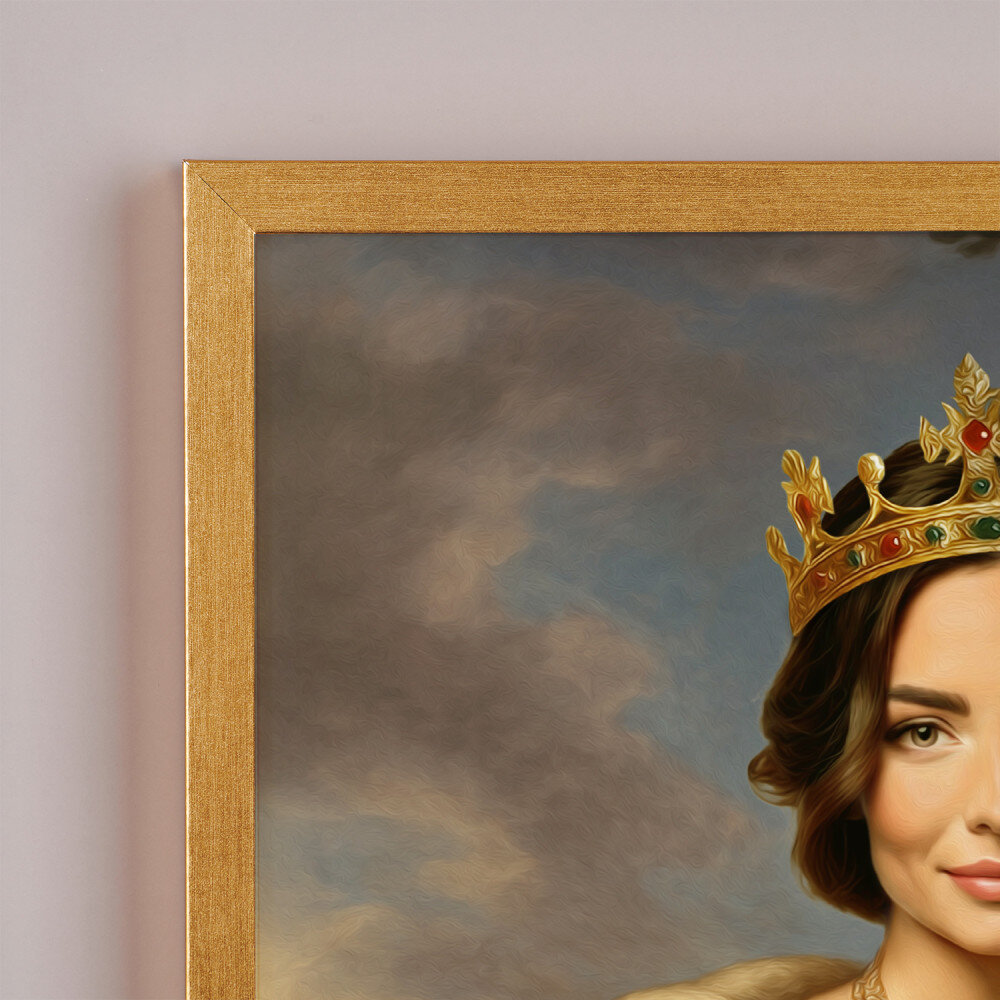Naša kráľovná mama - Kráľovský portrét - MyGift.sk